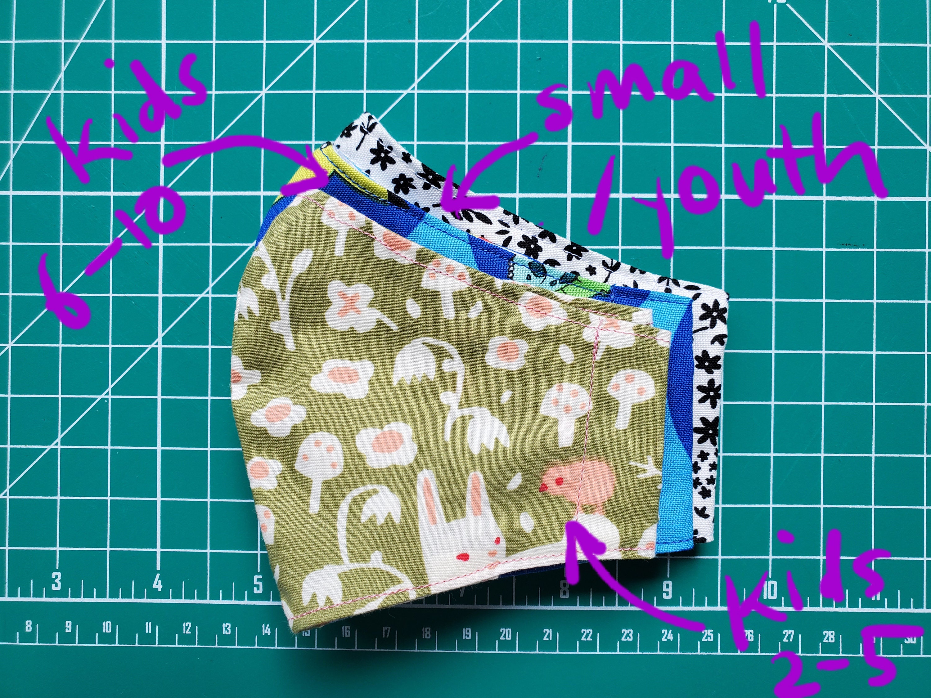 Frozen Elsa Kid's FACE MASK 100% Cotton With Filter | Etsy