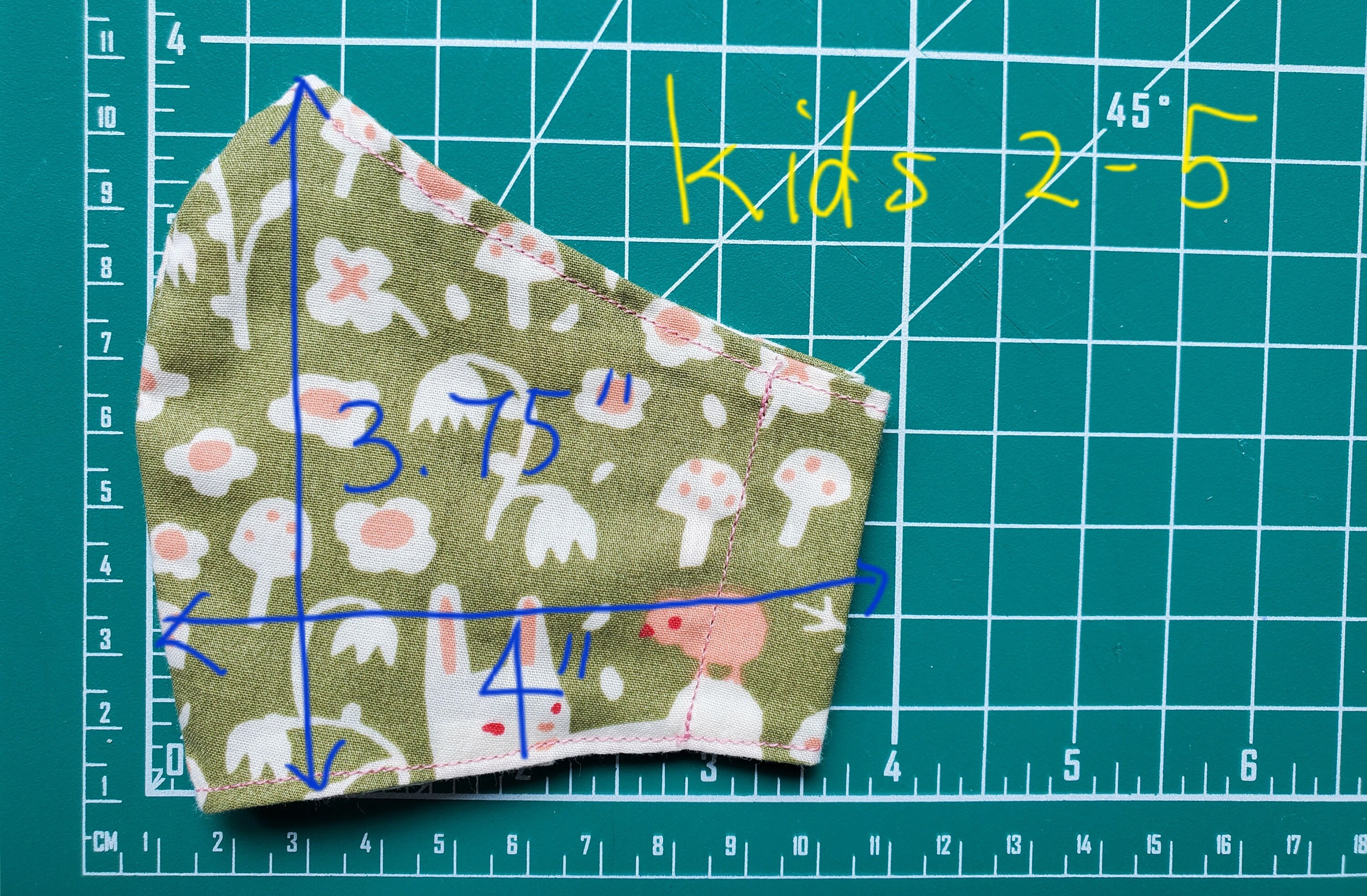 Frozen Elsa Kid's FACE MASK 100% Cotton With Filter | Etsy