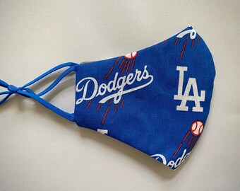Dodgers Face Mask With Filter - Etsy