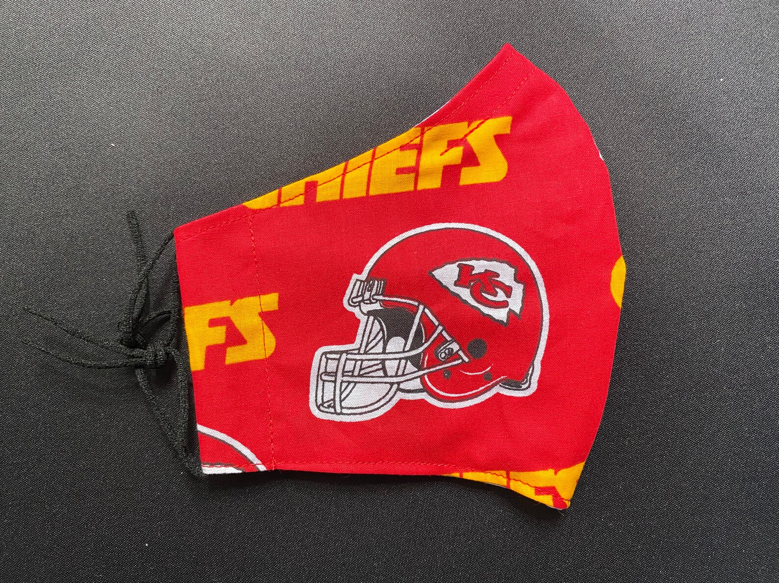 Kansas City Chiefs NFL Fabric Face Mask Filter Pocket | Etsy