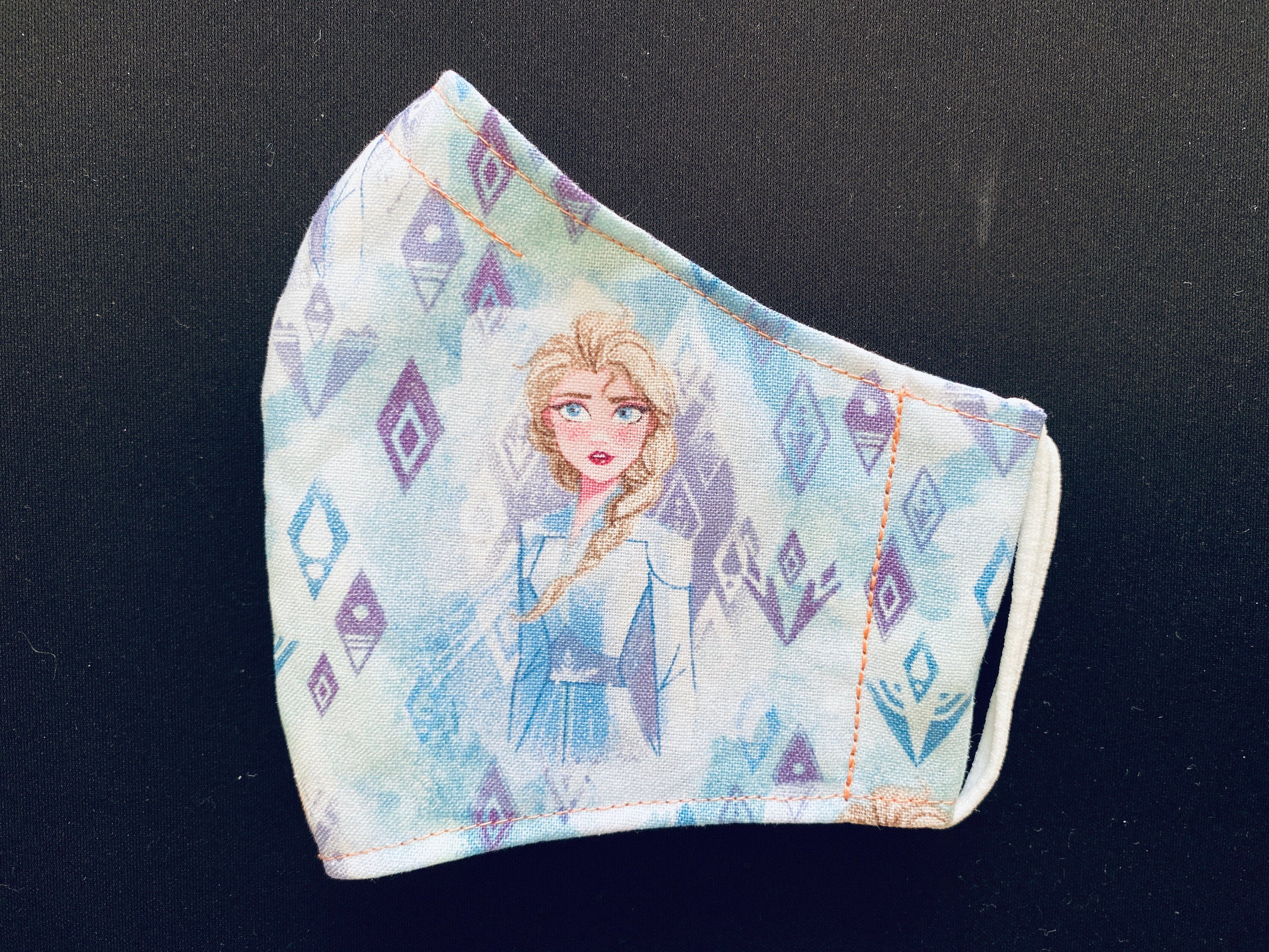Frozen Elsa Kid's FACE MASK 100% Cotton With Filter | Etsy
