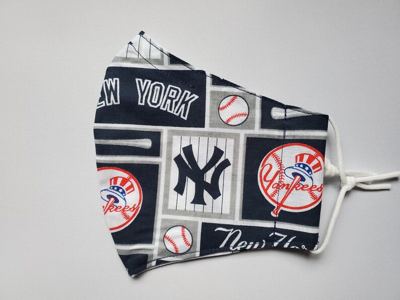 NY Yankees Stadium MLB Fabric Face Mask PM2.5 Filter - Etsy