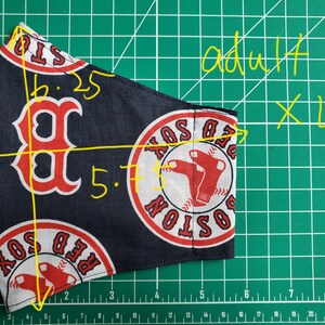 Indianapolis COLTS NFL Fabric Face Mask, 100% Cotton W/ Filter Pocket ...