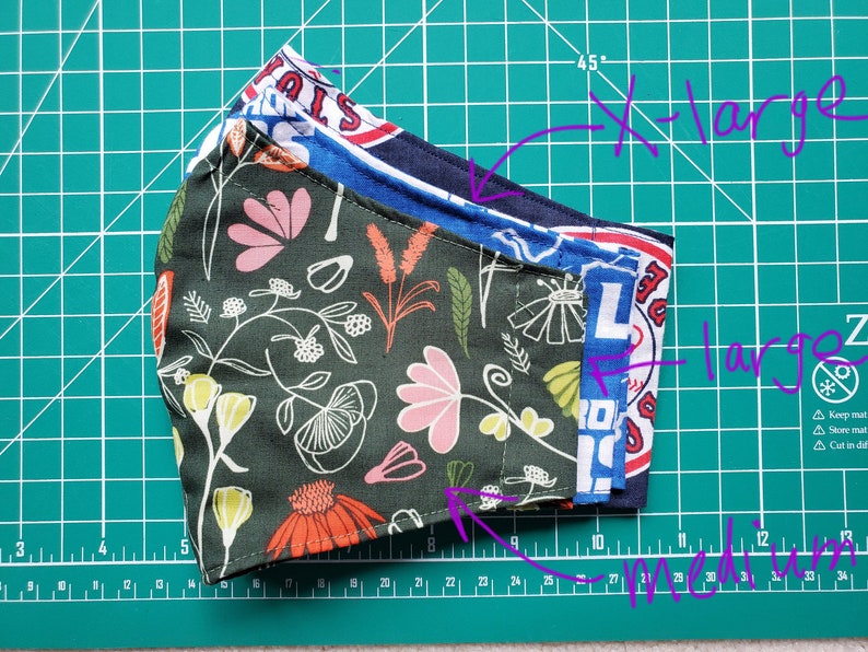 Indianapolis COLTS NFL Fabric Face Mask 100% Cotton W/ Filter - Etsy