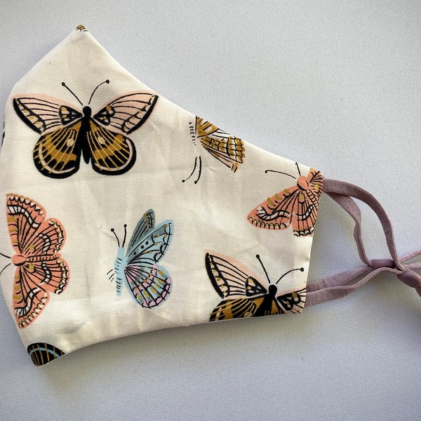 Butterfly Face Mask - Etsy