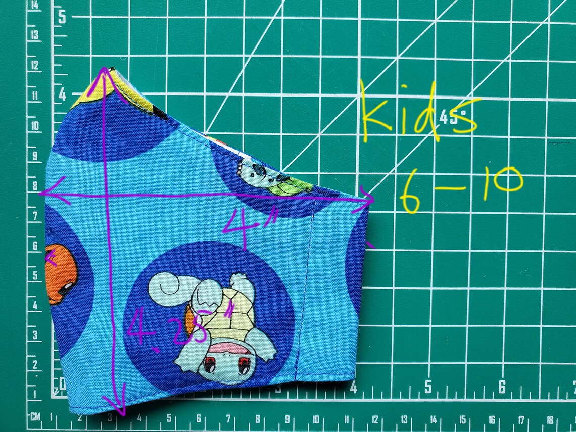 Frozen Elsa Kid's FACE MASK 100% Cotton With Filter | Etsy