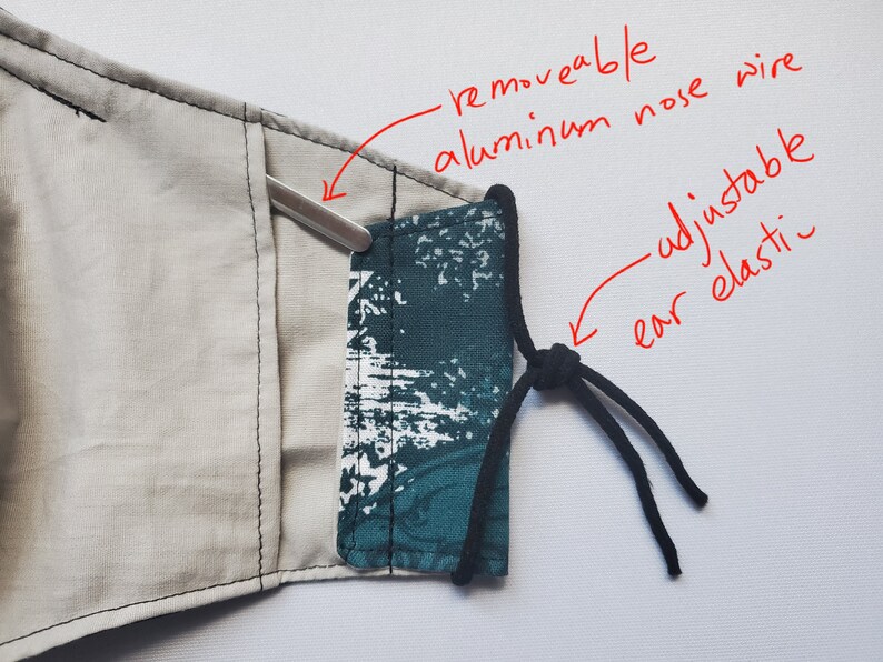 Philadelphia Eagles NFL Face Mask 100% Cotton W/ Filter - Etsy