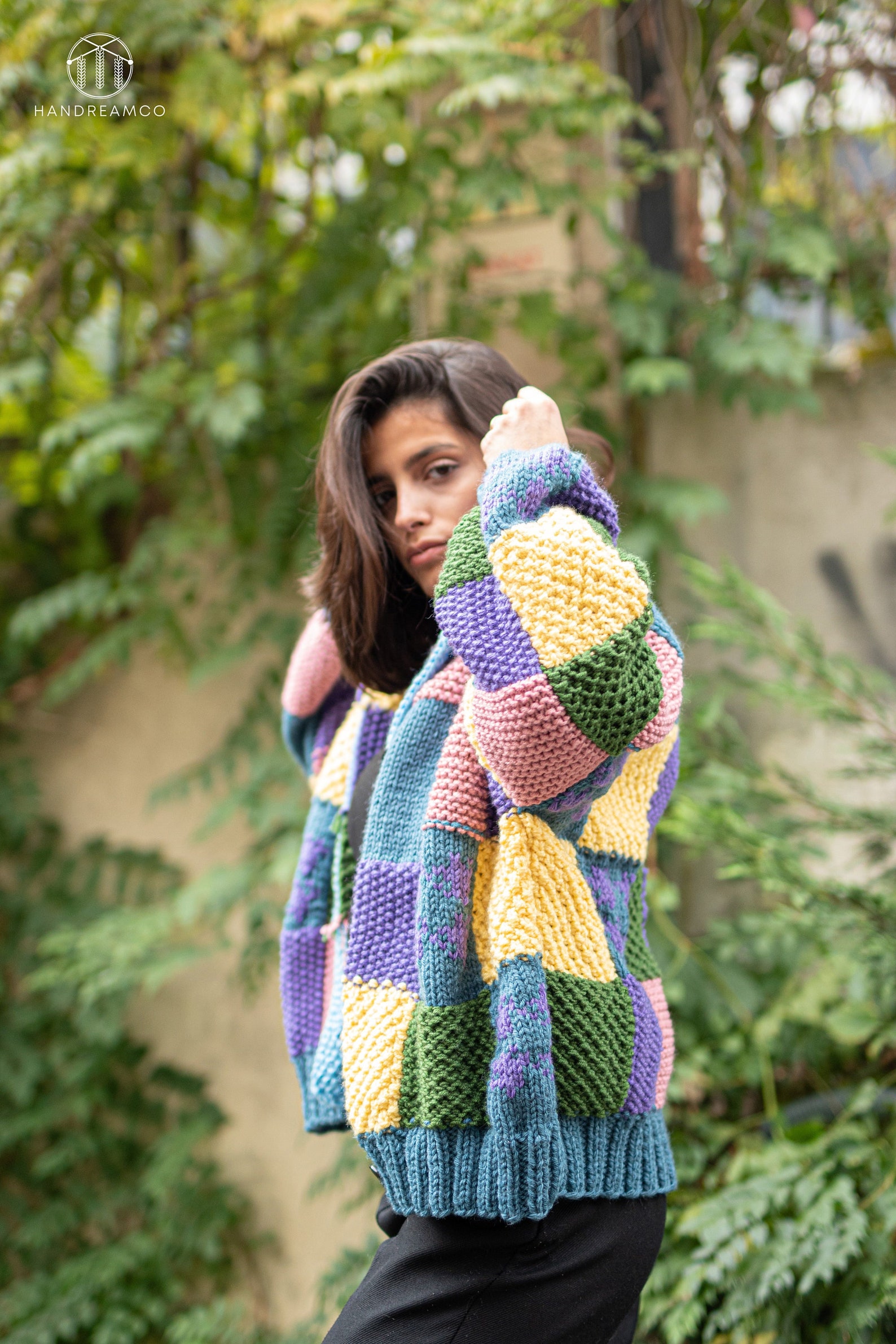 Harry Style Cardigan, Harry Styles Sweater, Patchwork Cardigan,hand ...