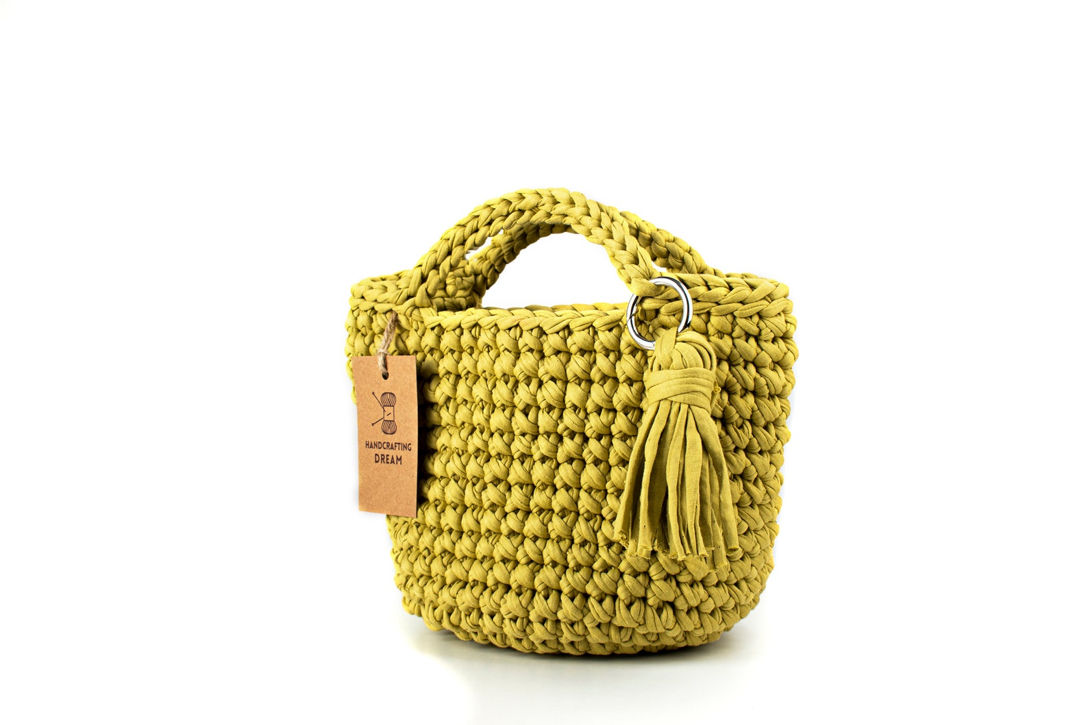 Crochet Bag Crochet Small Bag Crochet Handbag Mini Bag - Etsy