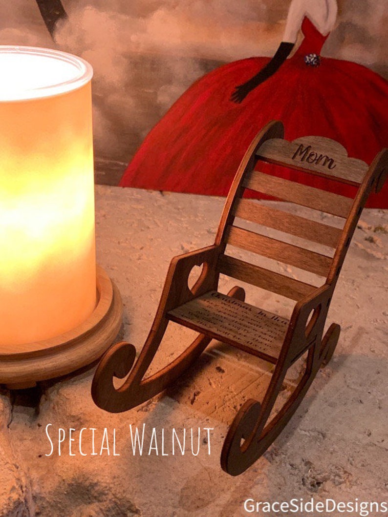Save A Seat Holidays in Heaven Rocking Chair Christmas in - Etsy