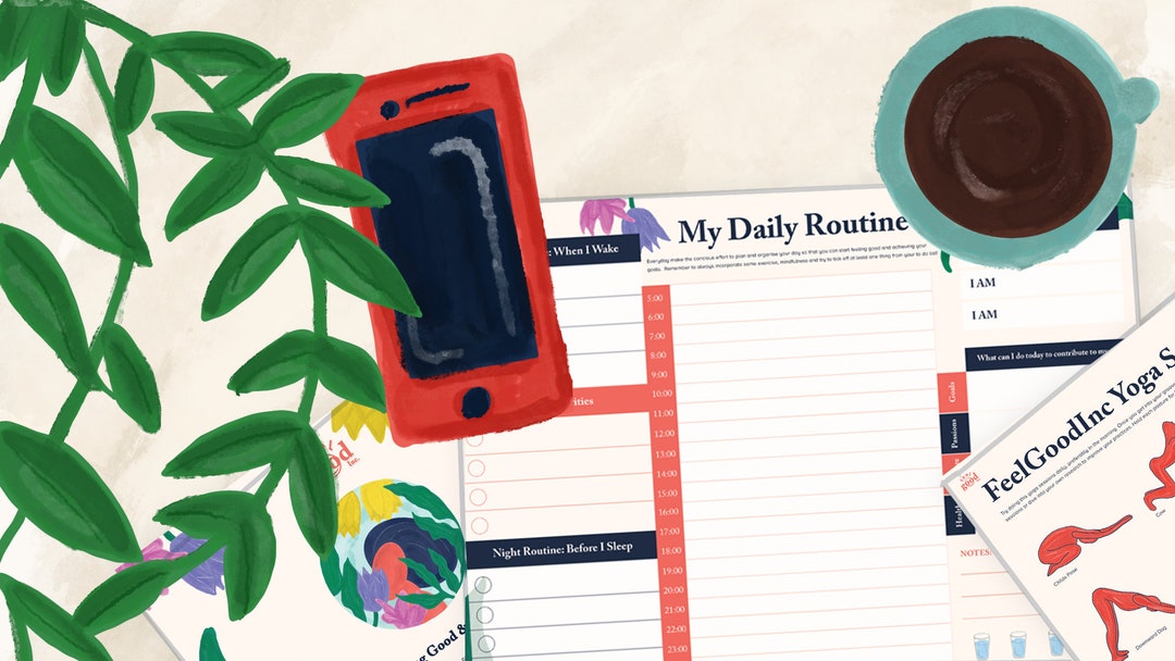 Printable Daily Routine Planners - Etsy
