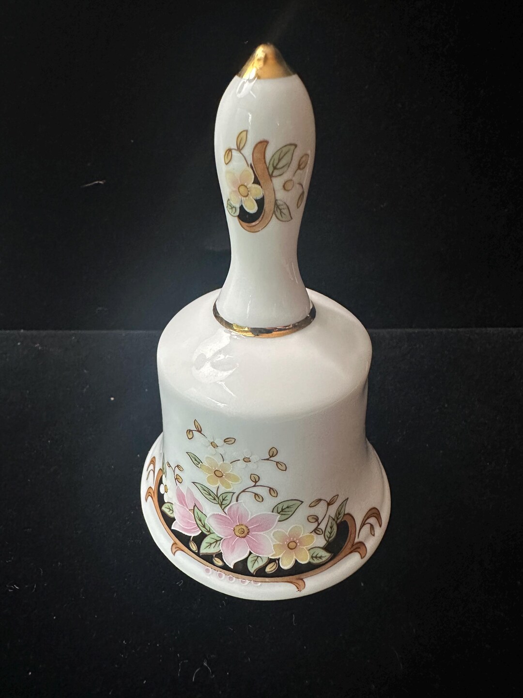 Vintage Countess Fine Bone China Bell, Made in England, Floral Pattern ...
