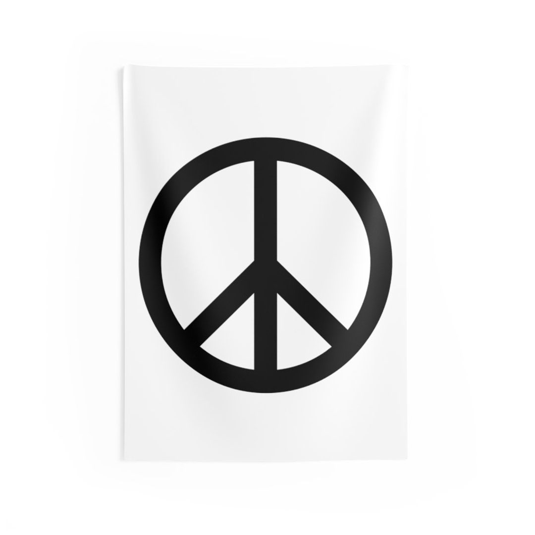 Peace Sign Tapestry - Etsy