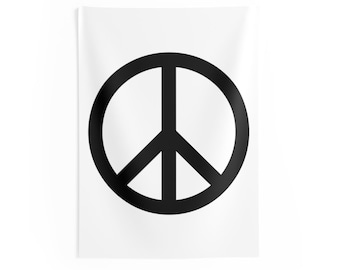 Tapestry Wall Hanging Peace Sign - Etsy
