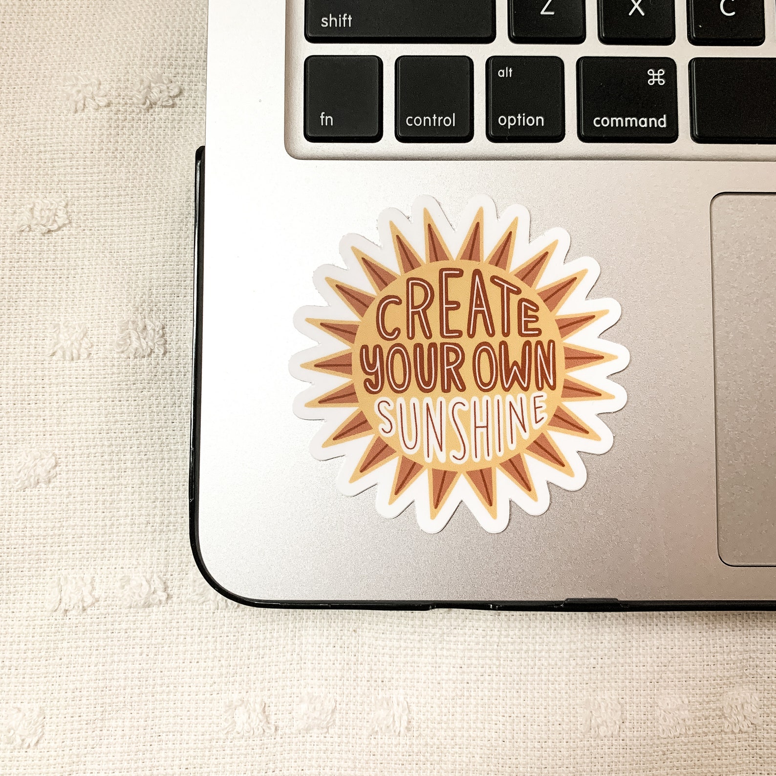 Create Your Own Sunshine Sticker Inspirational Matte Vinyl | Etsy