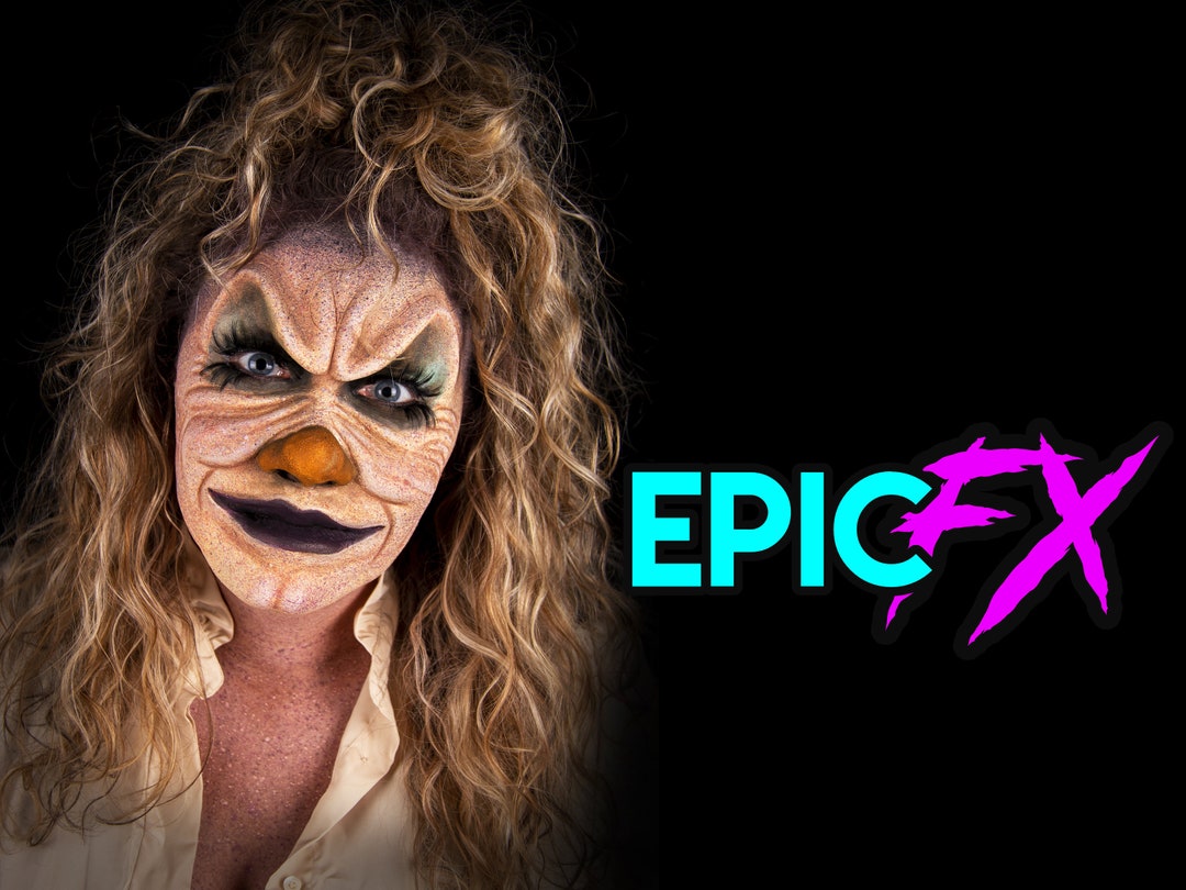 Clown 3 Full Face | Foam Latex Prosthetic | Special FX Makeup | Epicfx ...