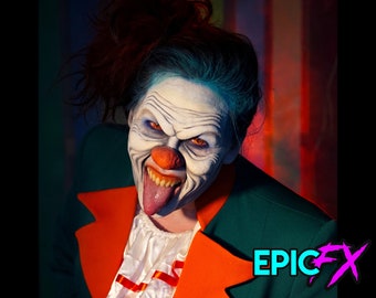 Clown 01 Foam Latex Prosthetic Special FX Makeup Epic FX | Etsy