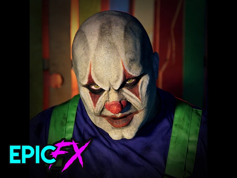 Clown 01 Foam Latex Prosthetic Special FX Makeup Epicfx - Etsy