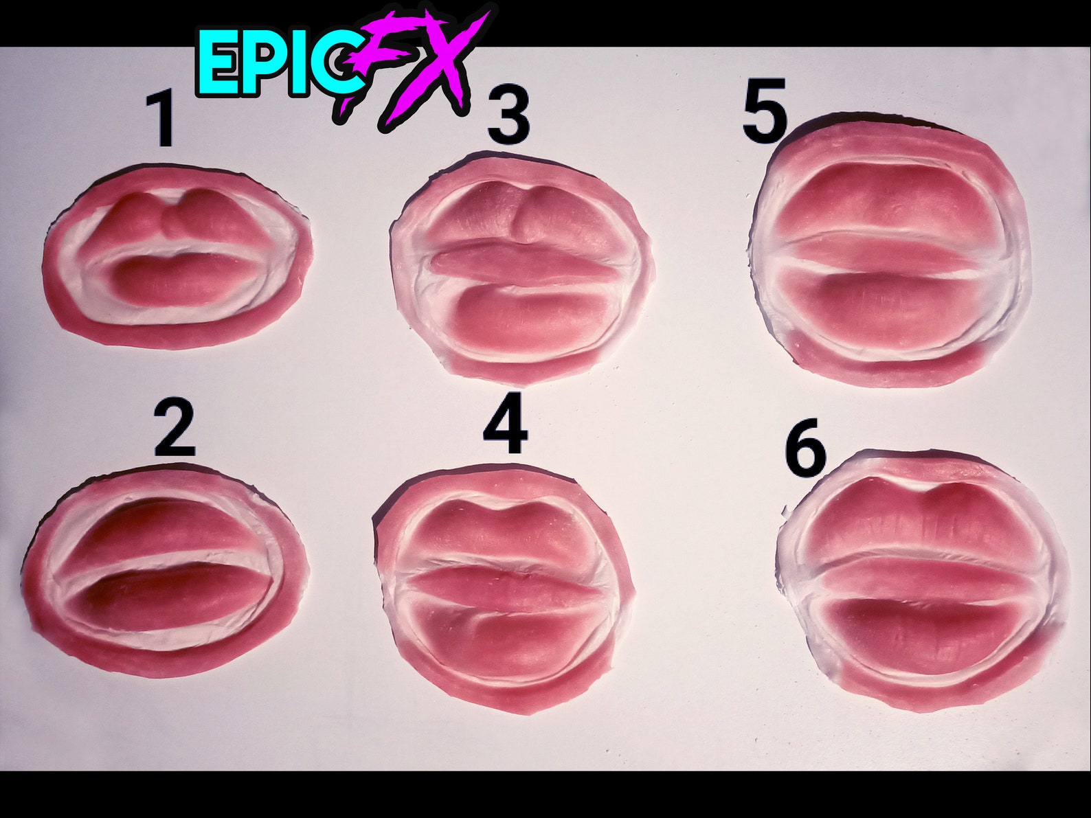 Swollen Lips | Silicone Prosthetic | Special FX Makeup | Epicfx - Etsy