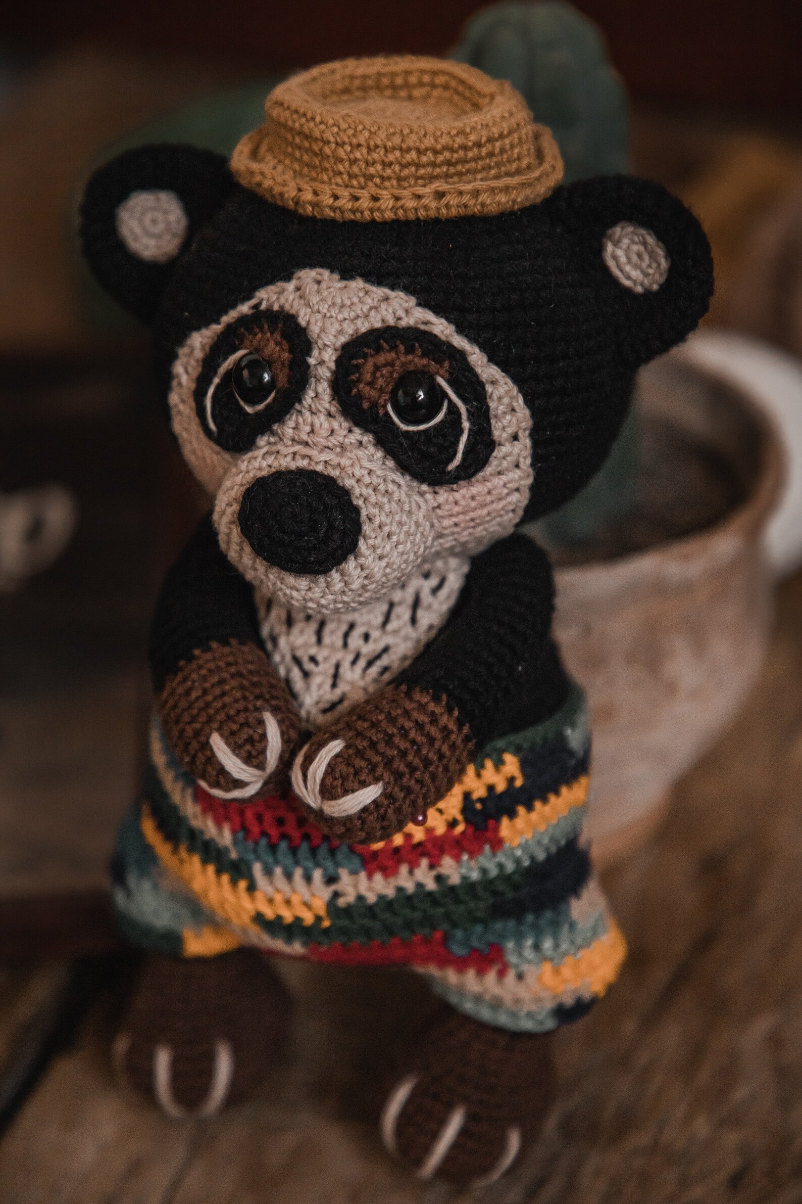 Eng Andy the Andean Bear - Etsy