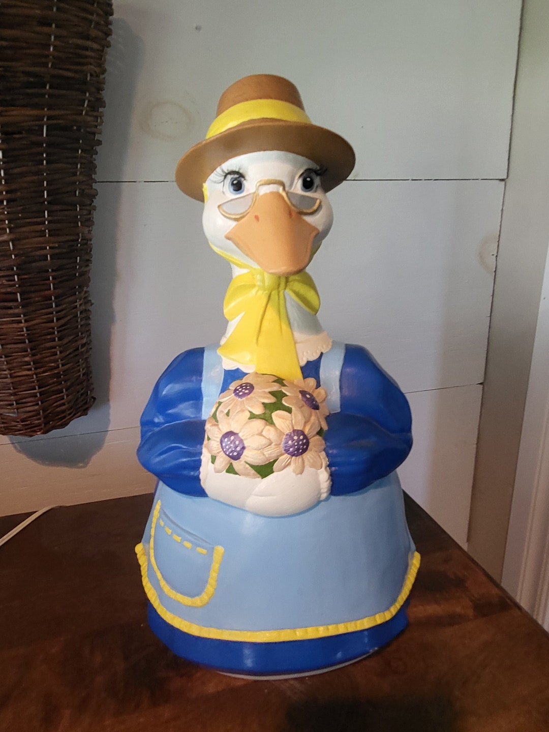 Vintage Mother Goose Cookie Jar Cookie Jar, Gift for Her Gift for Him ...