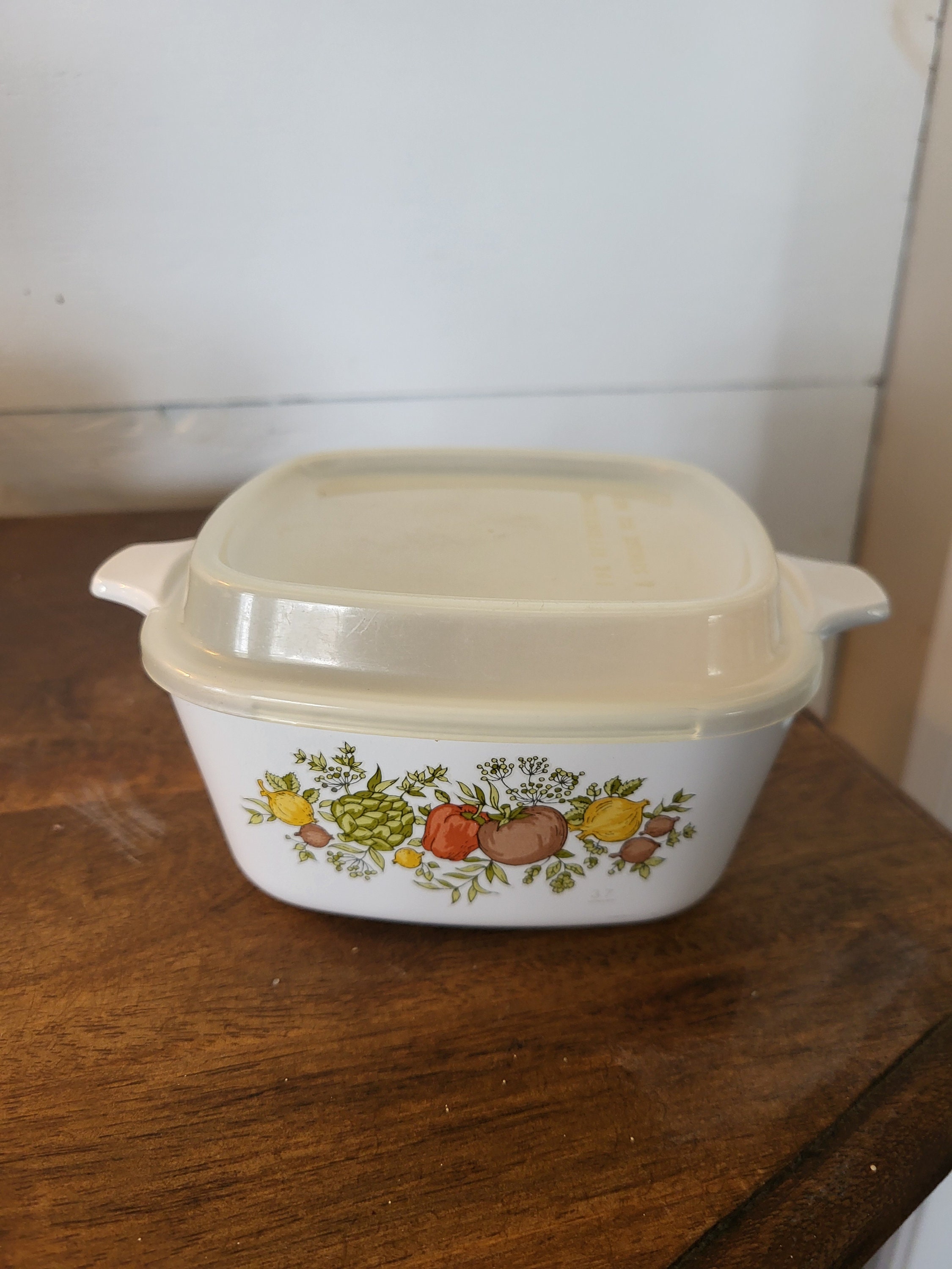Very Rare Spice of Life Corning Ware P-43-B 2 3/4 Cup Dish With Lid ...