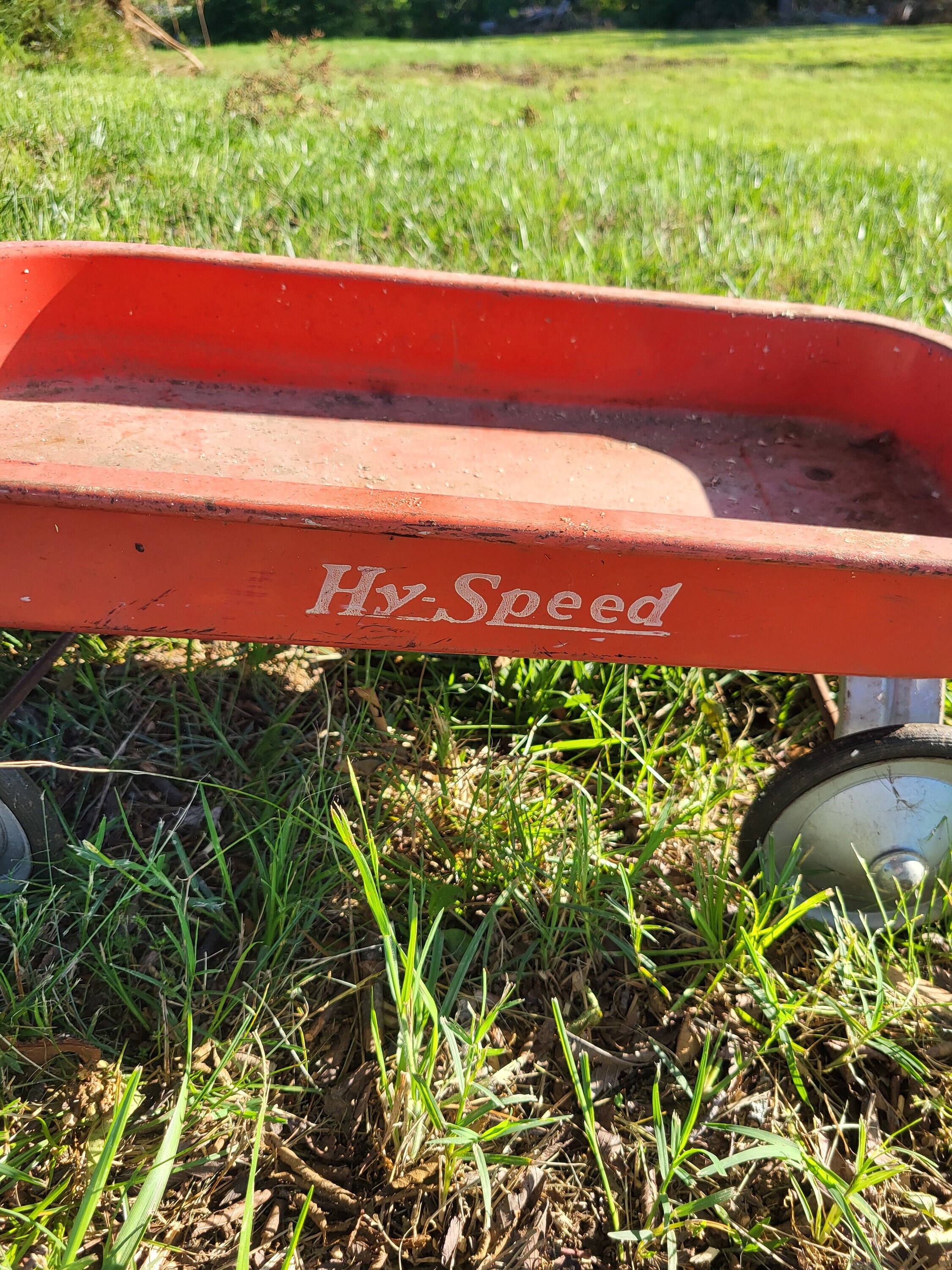 Vintage Hy Speed Red Wagon Gift for Her Gift for Him Garden Decor Red ...