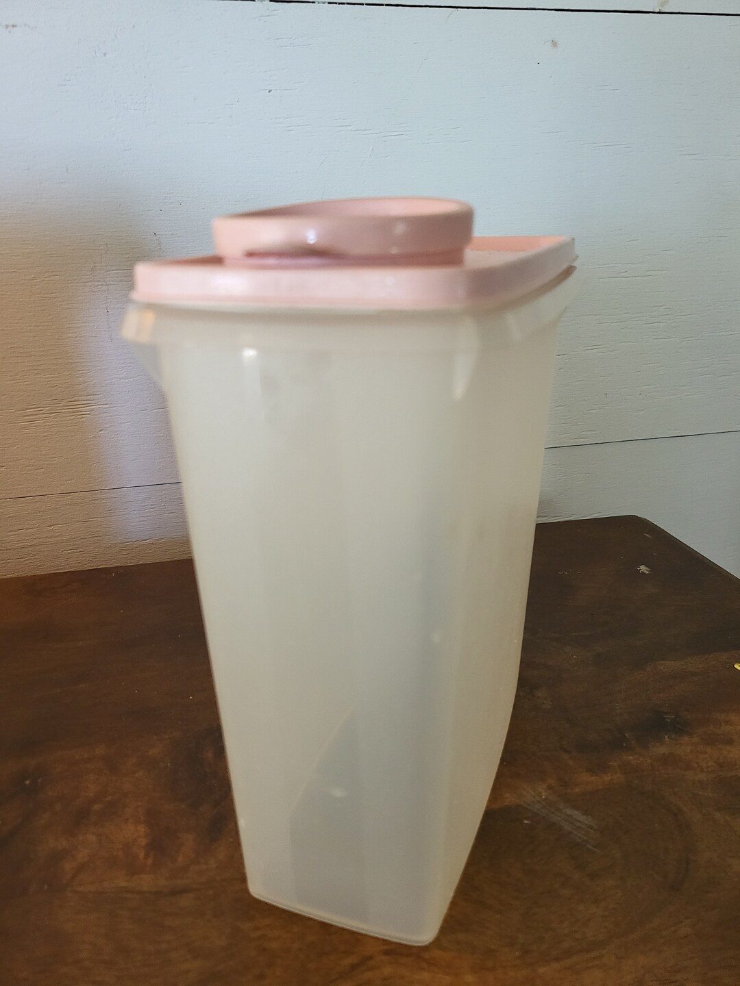 Vintage Tupperware Cereal Container With Mauve/pink Lid Tupperware Gift ...