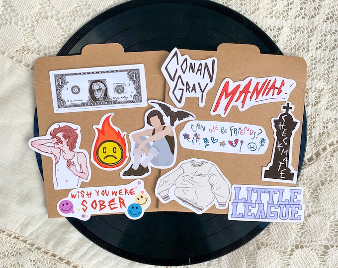 SOUR Inspired Stickers (13 Pcs) + BONUS Sticker - Etsy Canada