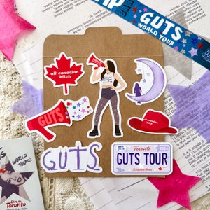 GUTS Tour Inspired Stickers (5 Pcs) - Etsy