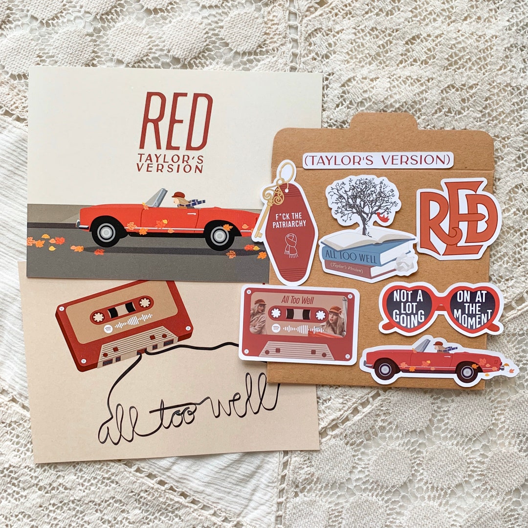 RED Inspired Set (7 Stickers) - Etsy