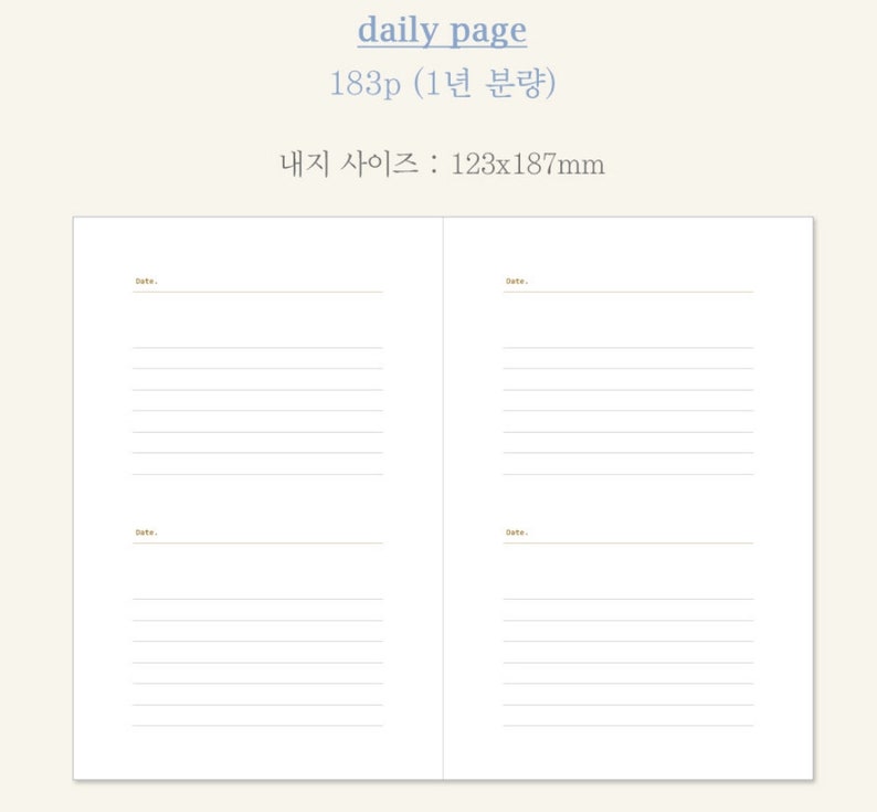 One Day One Sentence Daily Diary Bookdesign Korea 53191 Etsy UK one-day-one-sentence-daily-diary-bookdesign-korea-53191-etsy-uk