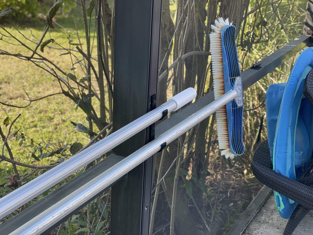 Pool Pole Mount, Pool Pole Hanger, Telescoping Pole Mount - Etsy