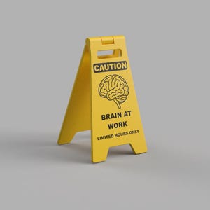 Mini Caution Desk Signs – Set of 4 | Funny Workplace Warning Signs - Etsy