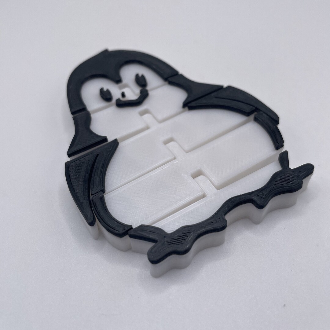 Sensory Penguin, Articulated Penguin Fidget Toy - Etsy