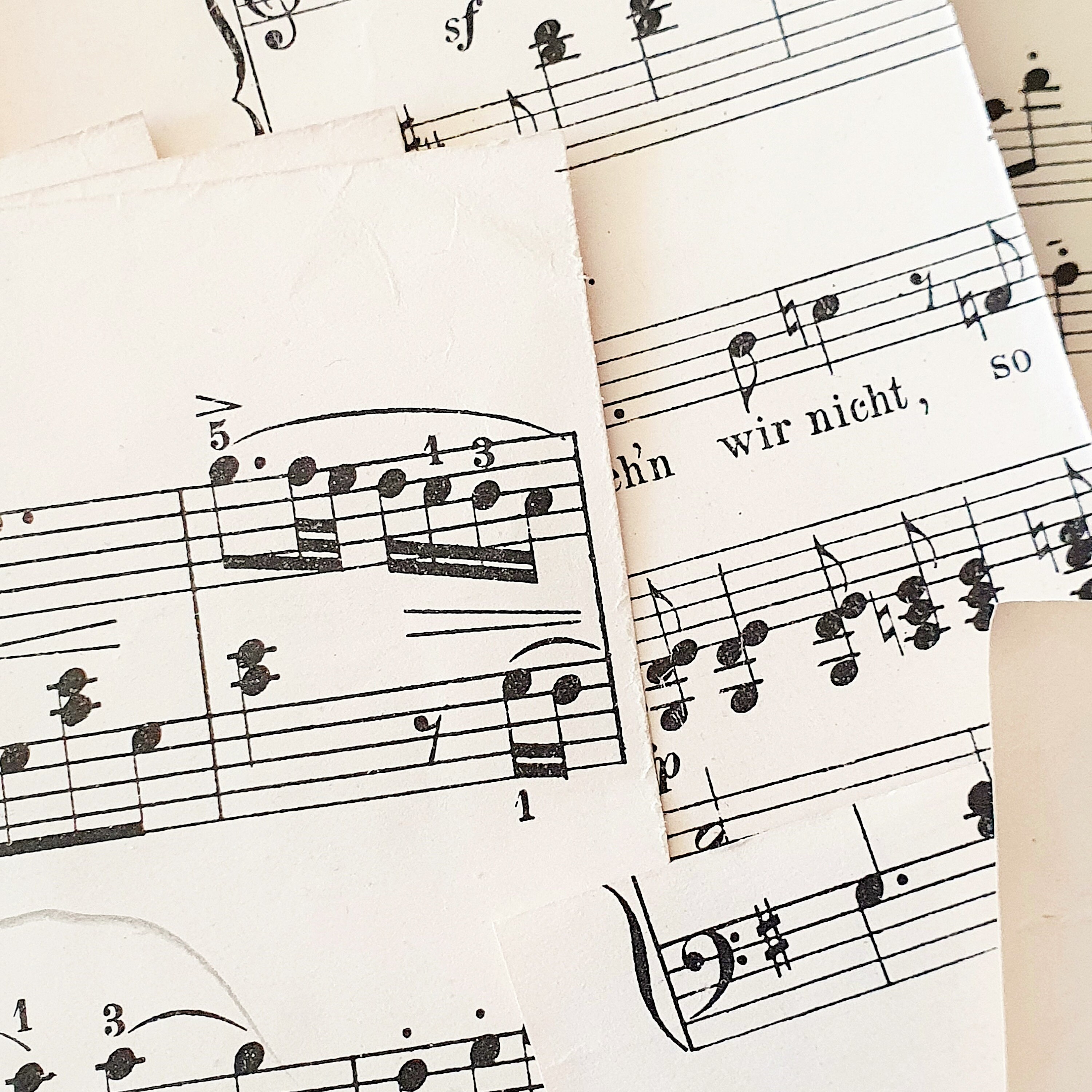 Vintage Papier NOTEN Papierpaket Junk Journal Ephemera | Etsy