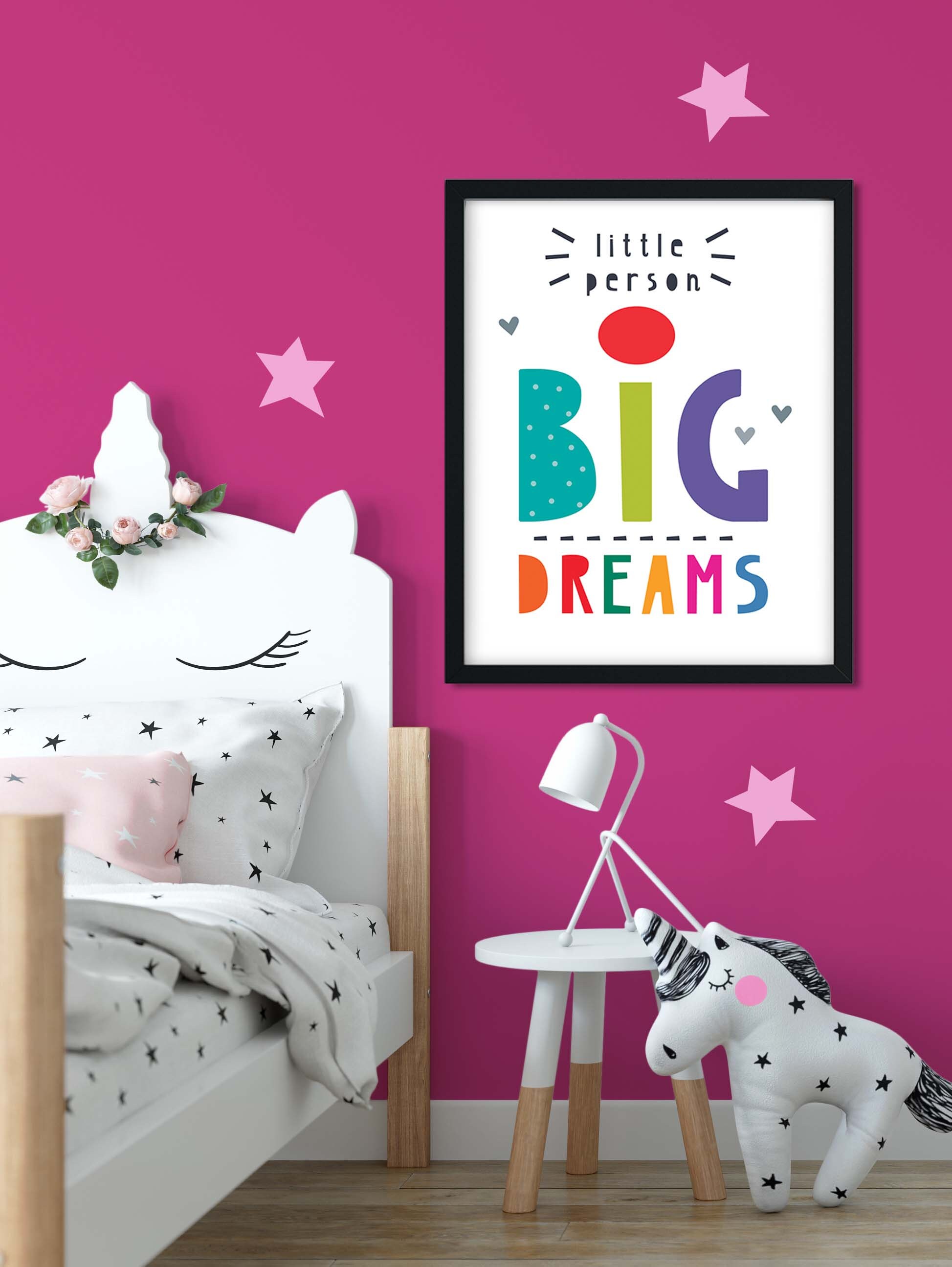 Digital Nursery Print Little Person Big Dreams, kids wall art ...