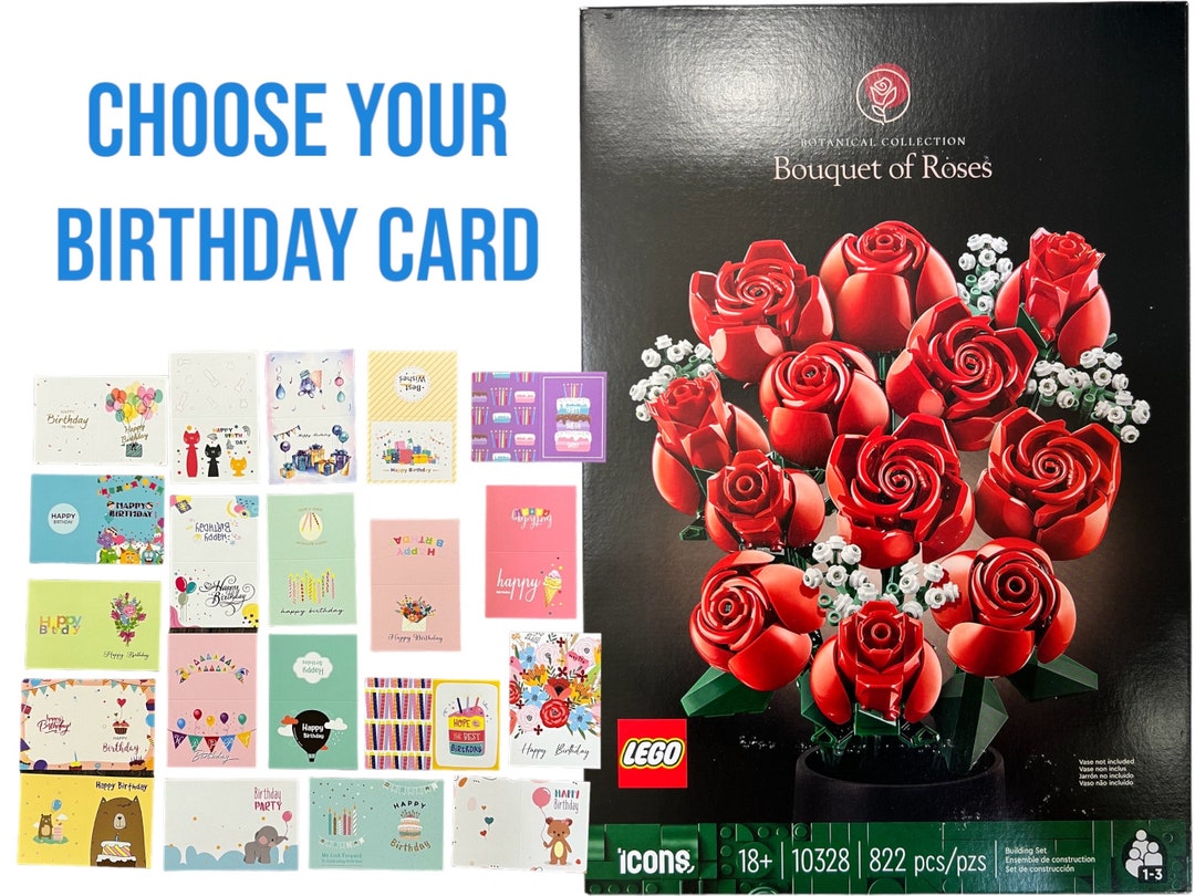 Lego 10328 Flower Bouquet of Roses New Released 2024 Fast Shipping With ...