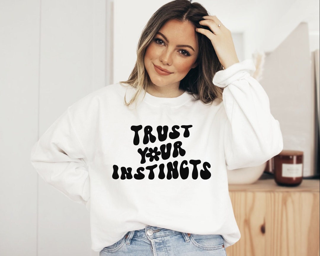 Trust Your Instincts Svg, Believe in Yourself Svg, Retro Sv, Retro ...