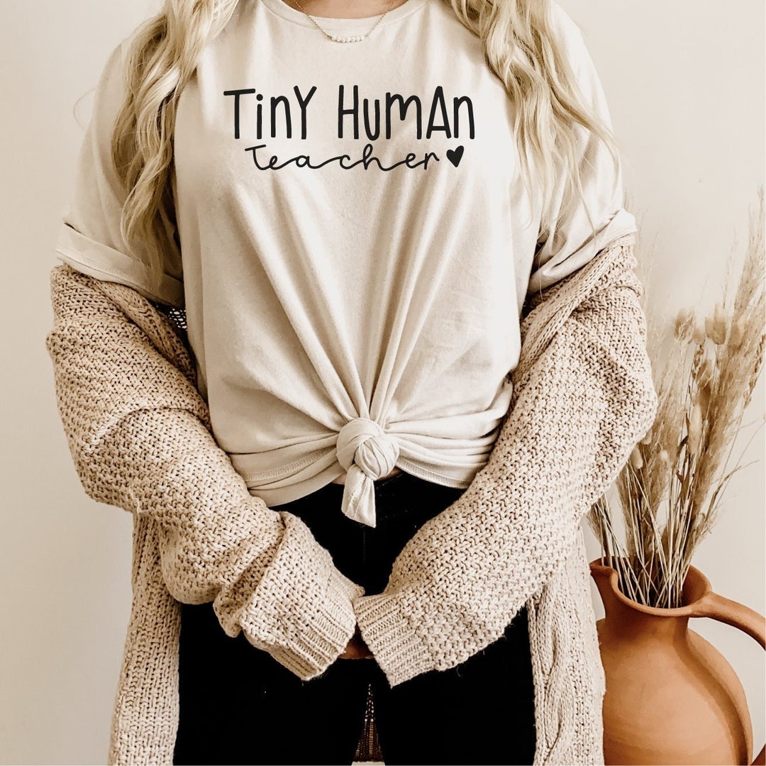 Tiny Human Teacher SVG Teacher Gift SVG Teacher and Student SVG Work of ...
