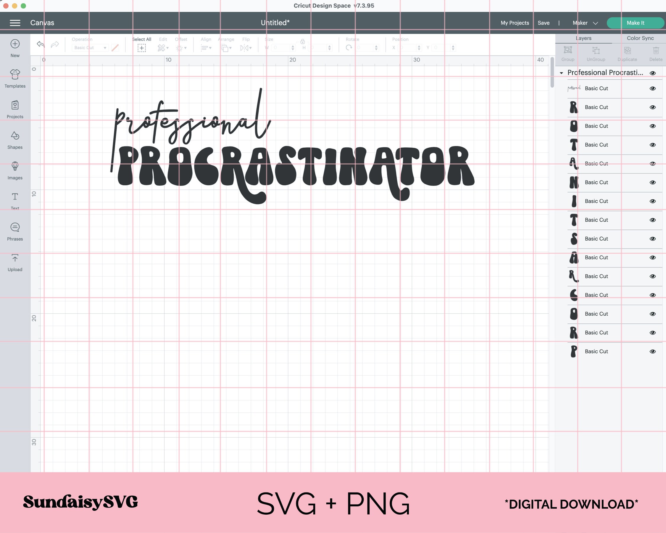 Professional Procrastinator SVG PNG Procrastinate SVG Mental | Etsy