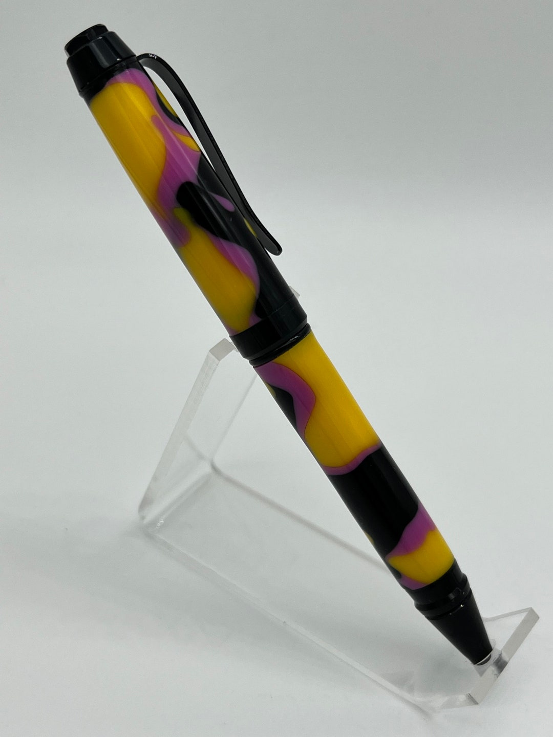 Handmade Pen, Twist Pen, Acrylic Pen, Big Ben Pen, Unique Gift, Custom ...