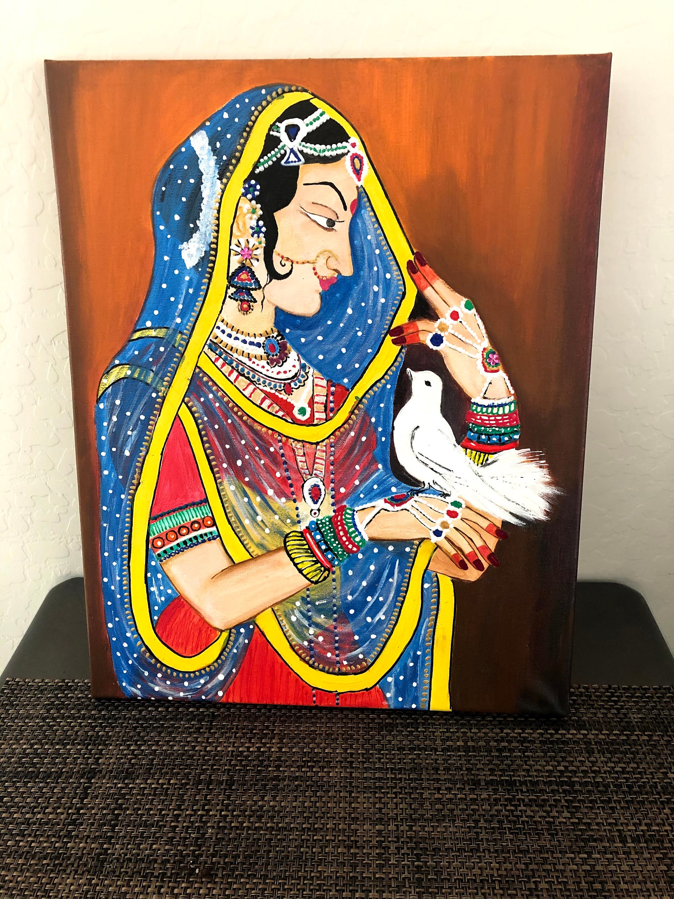 Handmade Banithani Painting - Etsy