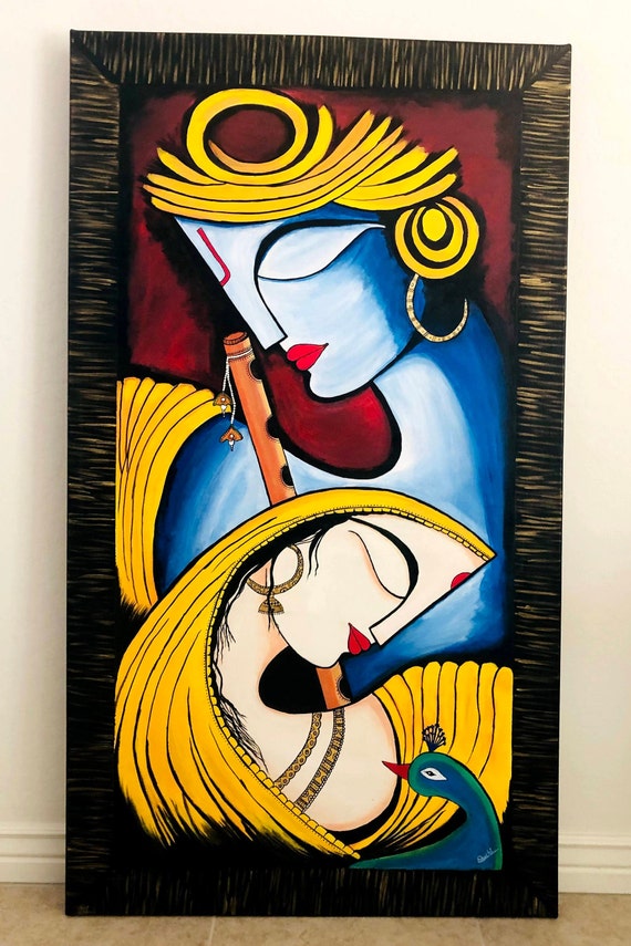 Krishna Paintings Modern Art