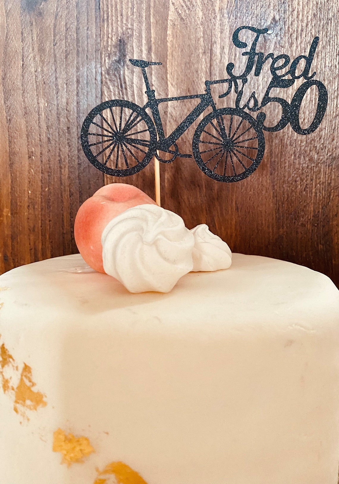 Cycling Cake Topper Bike Cake Topper Birthday Cake Topper | Etsy