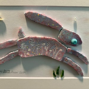 3D Art Frolic Whimsical Leaping Rabbit Bunny Animal Lover Wall Decor ...