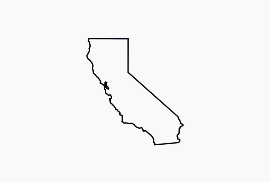 California SVG California Outline Svg California SVG Outline of ...