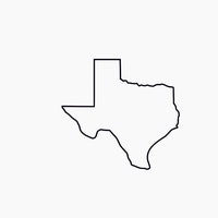 Texas Outline SVG: Vector Cut File for Cricut, Silhouette - Etsy Canada