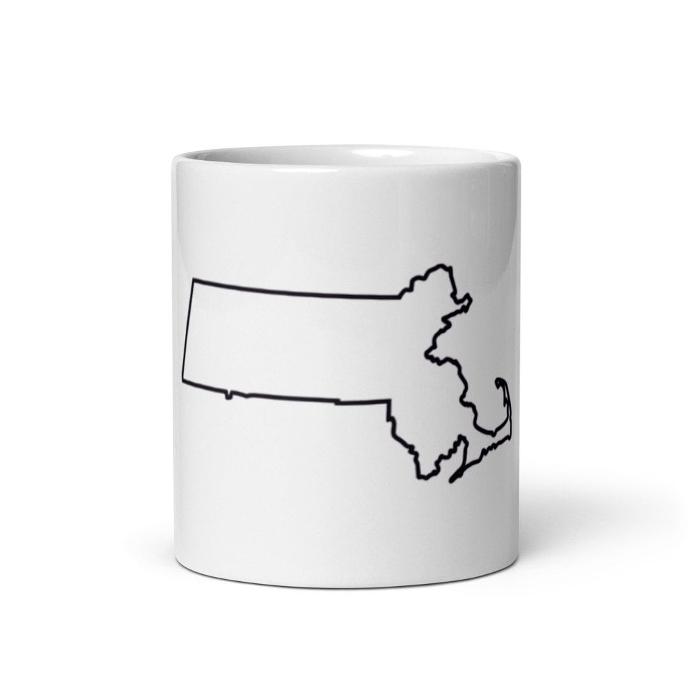 Massachusetts SVG Massachusetts Outline Svg Mass SVG Outline of Mass ...