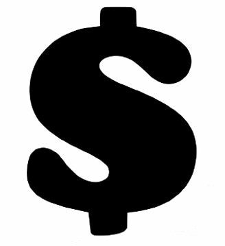 United States Currency Dollar Sign, Vector Sign SVG, American Money ...